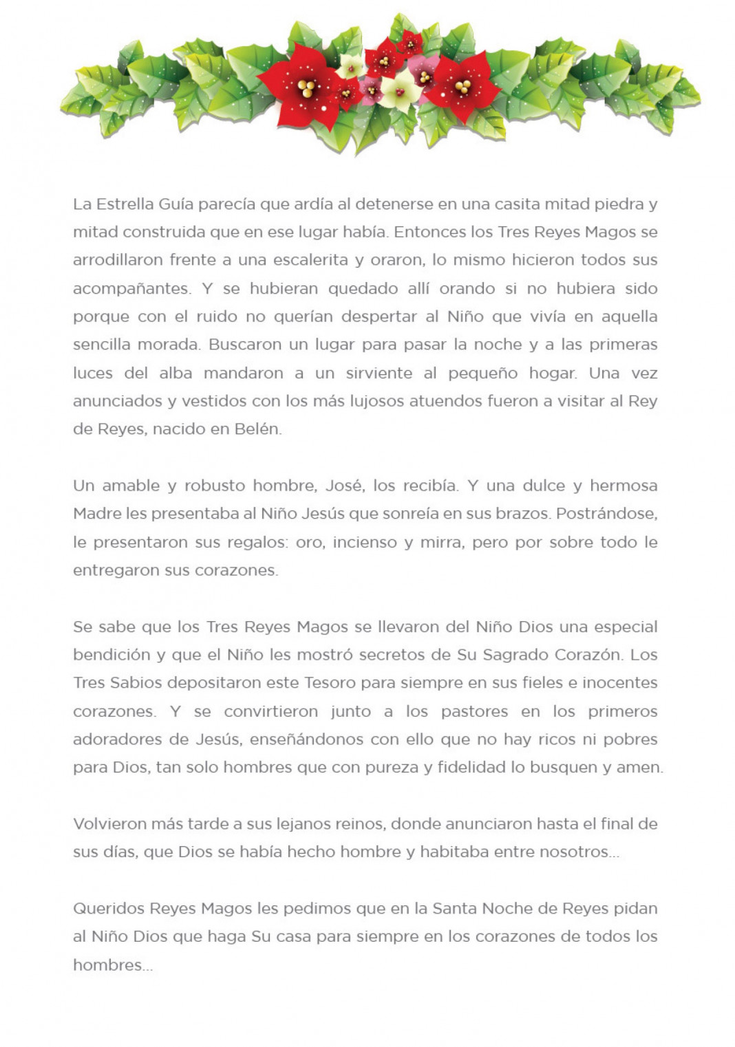 Historias y tradiciones de Navidad | Reina del Cielo