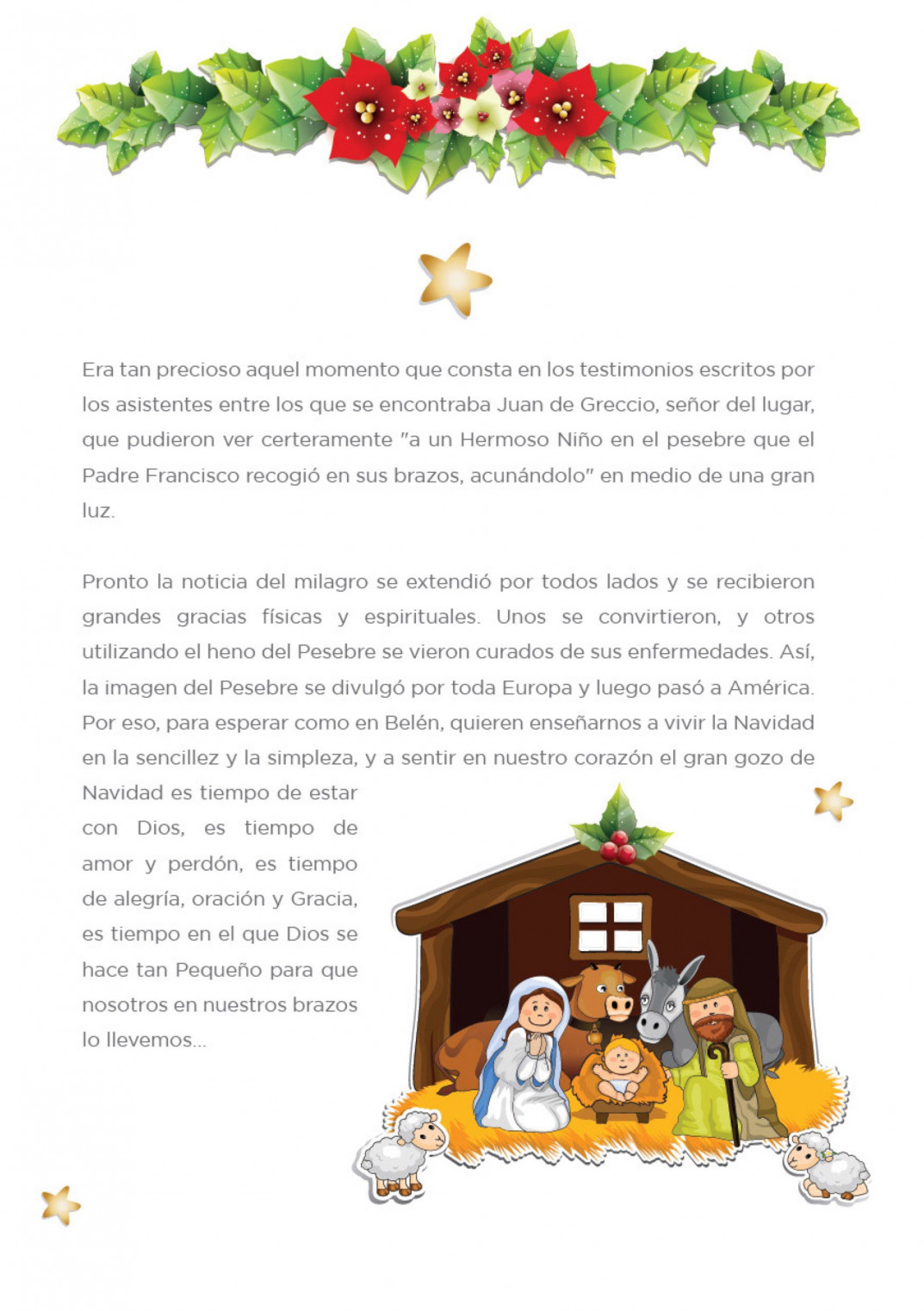 Historias y tradiciones de Navidad | Reina del Cielo